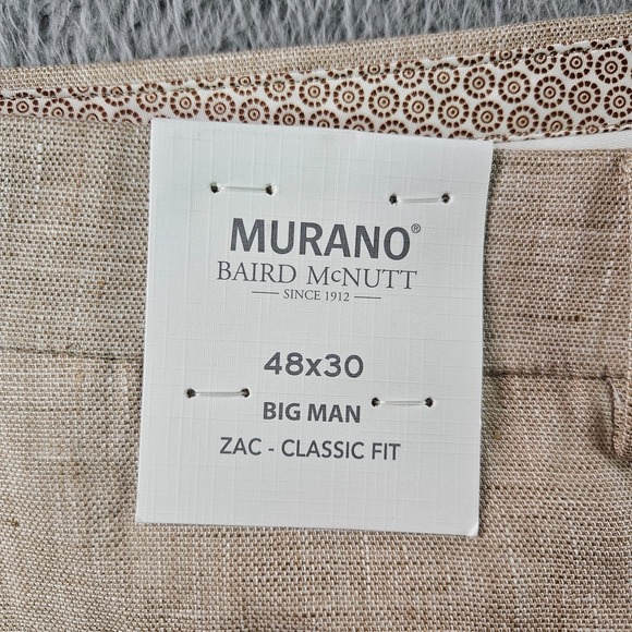 Murano | Pants | 15 New Baird Mcnutt Murano Linen Pants Men 48 X 3 Zac ...